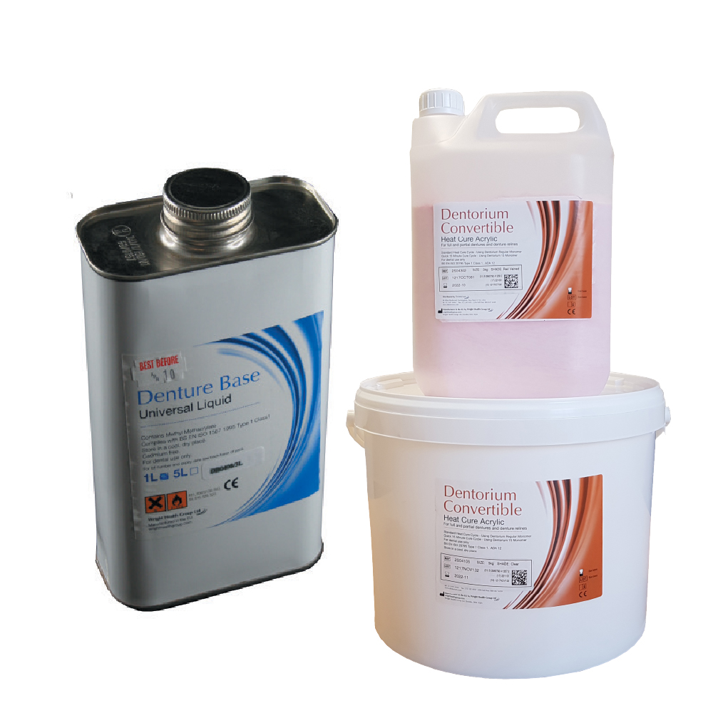 Acrylics Denture Base + Resins - Dentorium